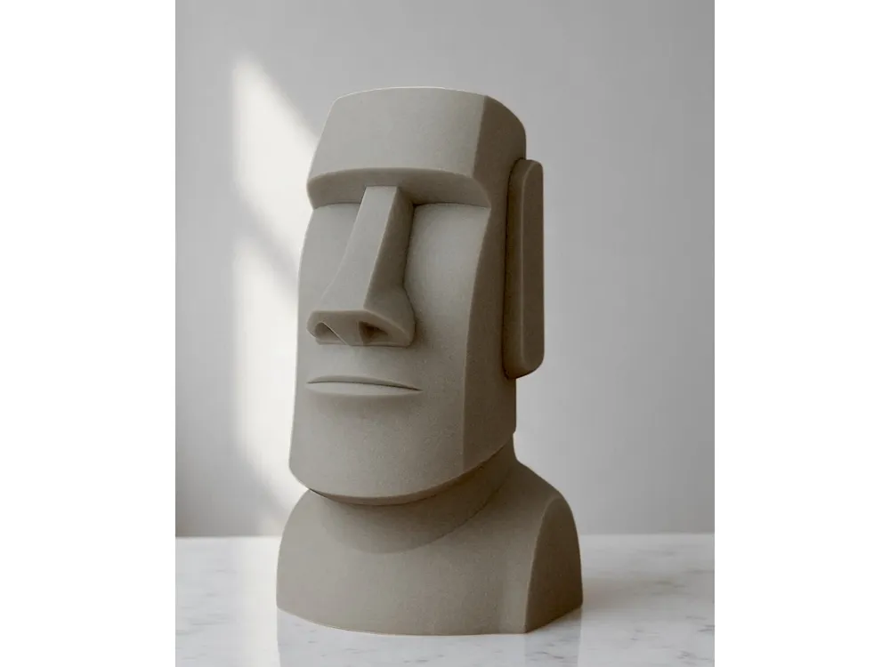 Moai Face - Free 3D Print Model - MakerWorld