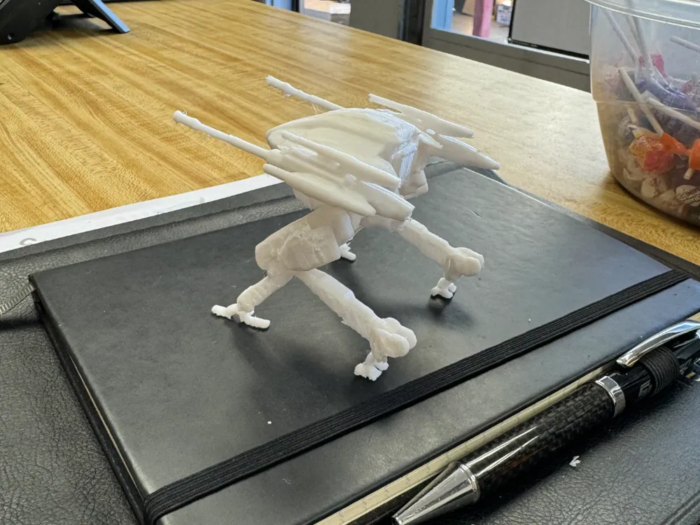 Space Age World Conquering Walker Tank by CorwineCustoms.3D LLC ...