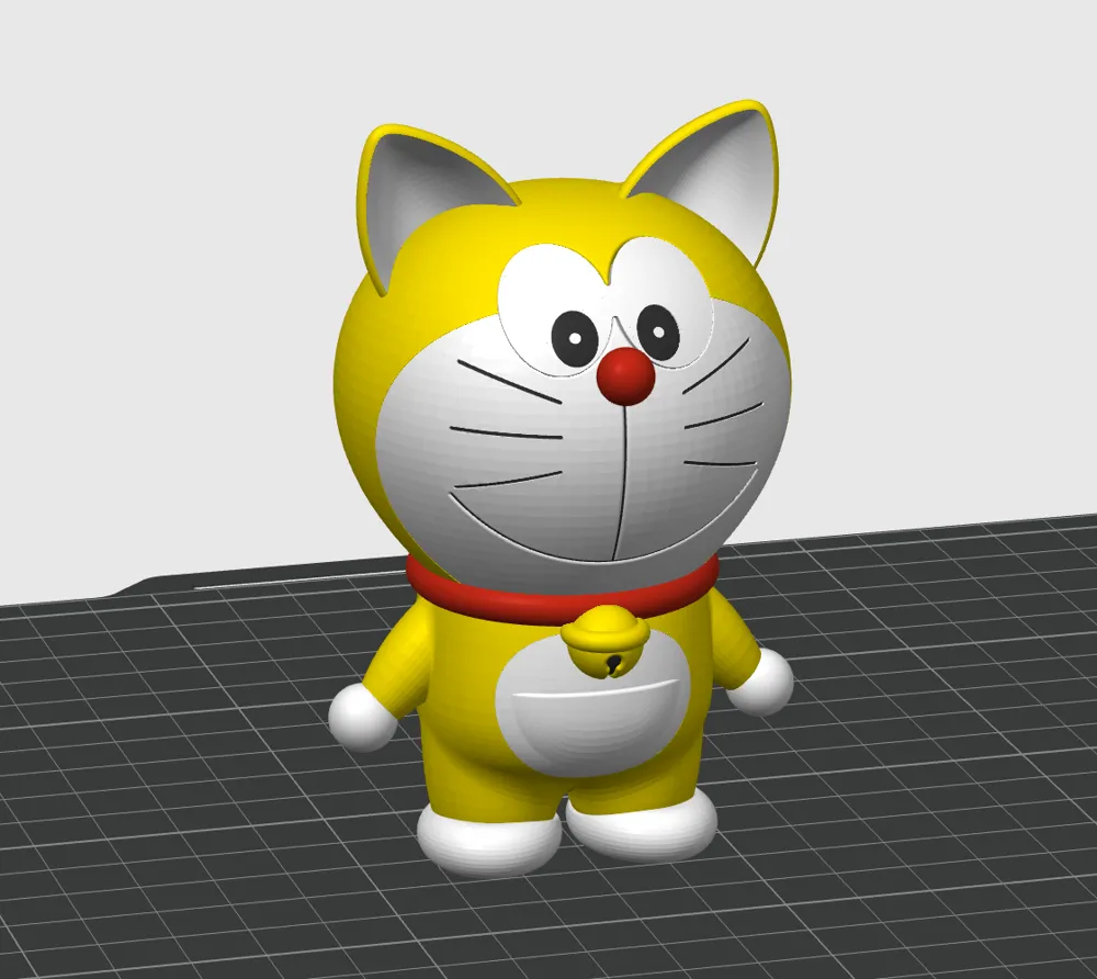 "Original" Yellow Doraemon Remixed by HoWang™️ - MakerWorld