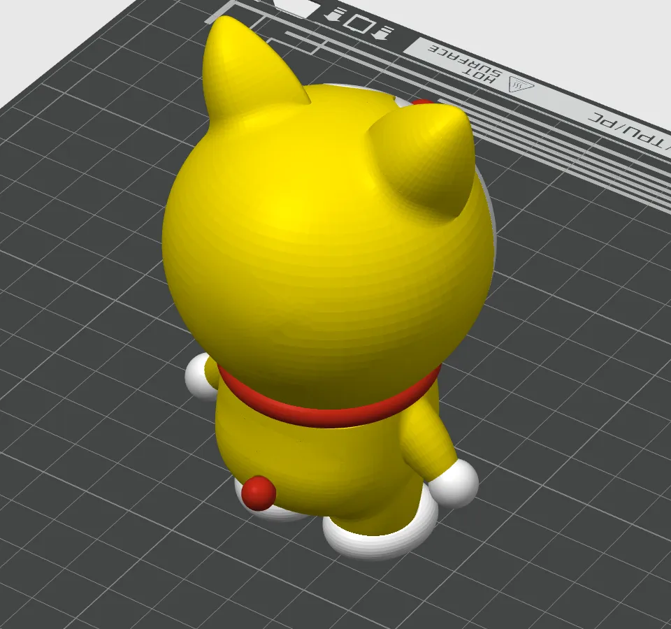 "Original" Yellow Doraemon Remixed by HoWang™️ - MakerWorld