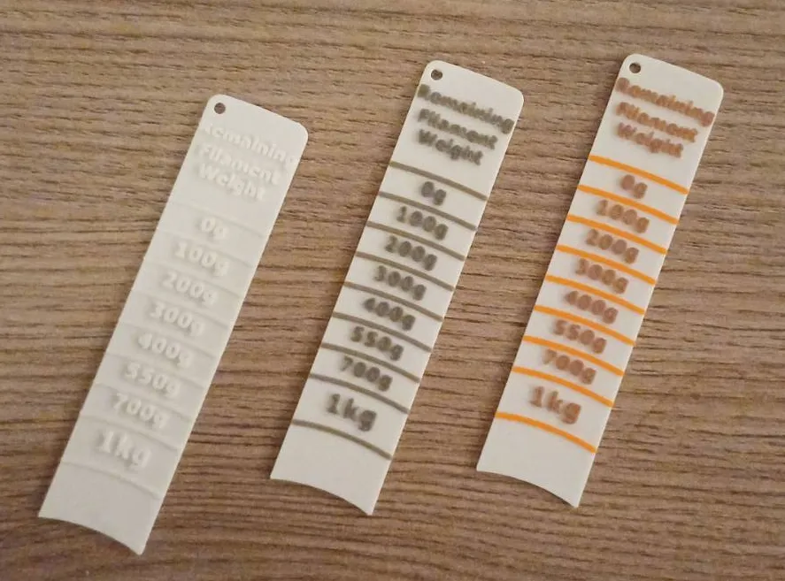 FILAMETER - Remaining Filament Weight 1.75mm Spool by _3DDaViDLab ...