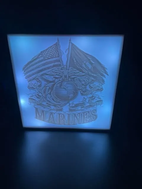 Marines Light Box by M2CC - MakerWorld