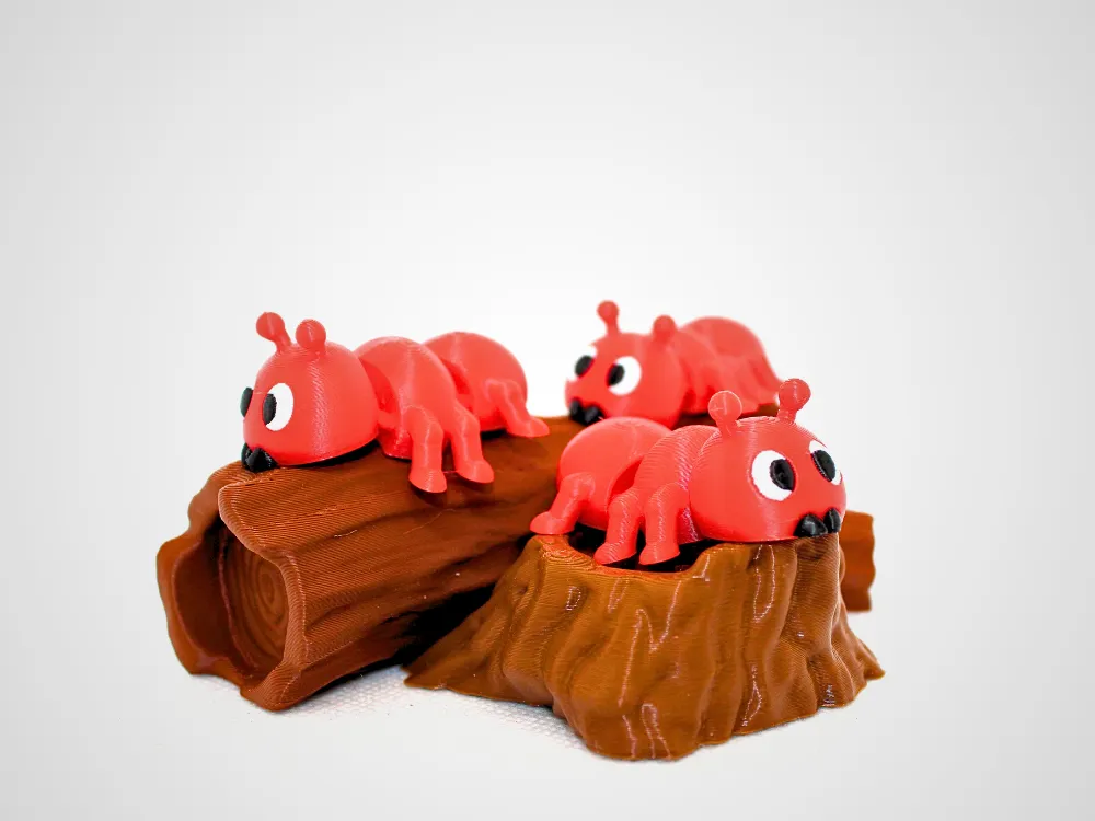 Cute Articulated Baby Ant - Free 3D Print Model - MakerWorld