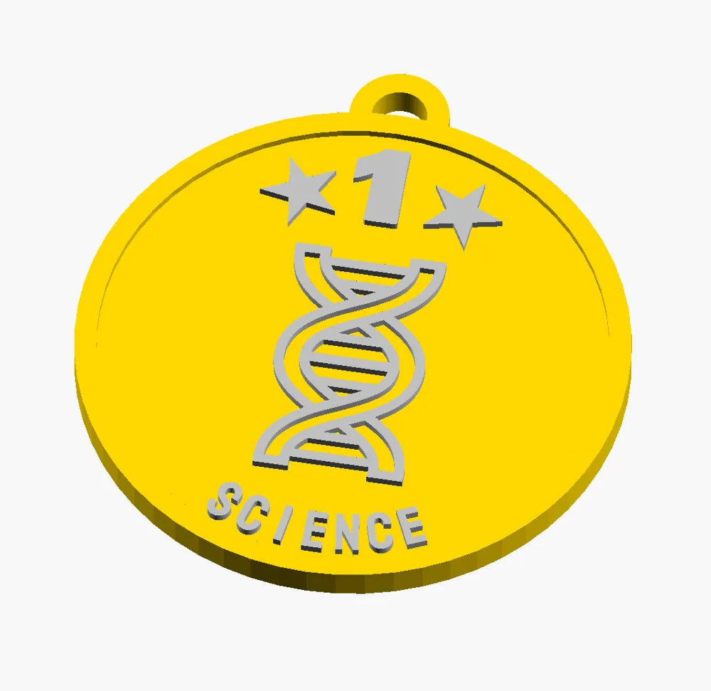 Medal - Multicolor, Fully customizable - Free 3D Print Model - MakerWorld