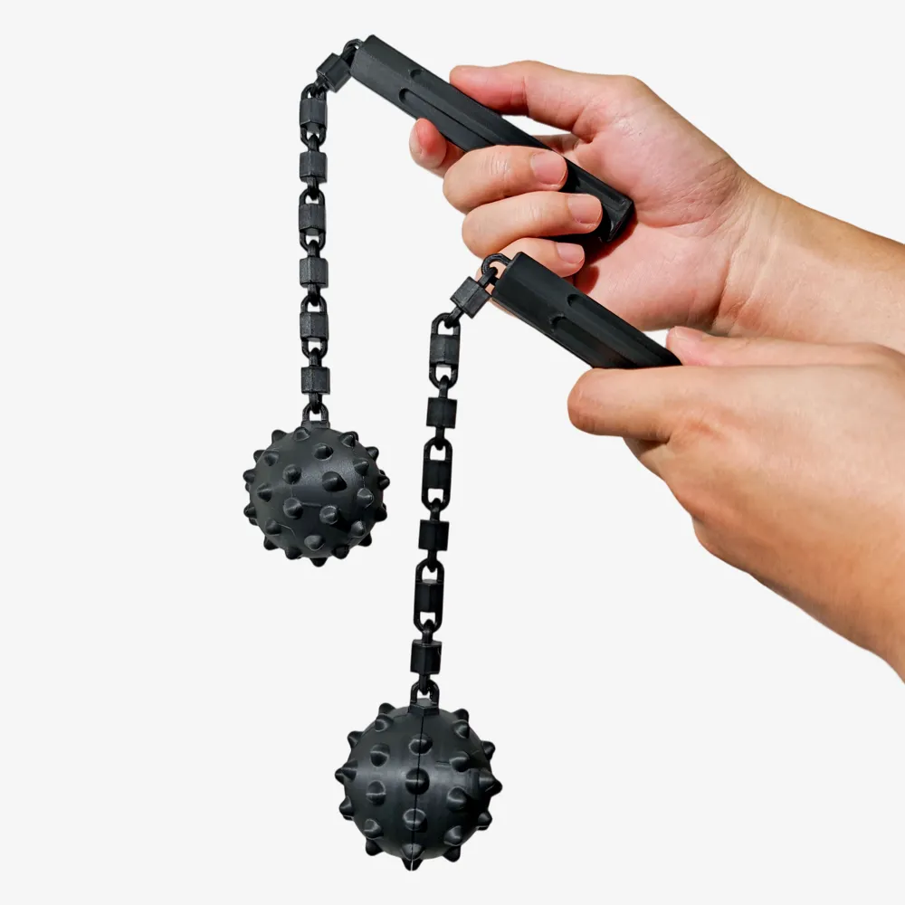 Meteor Hammer Jump Rope (Cordless Version) - Free 3D Print Model ...