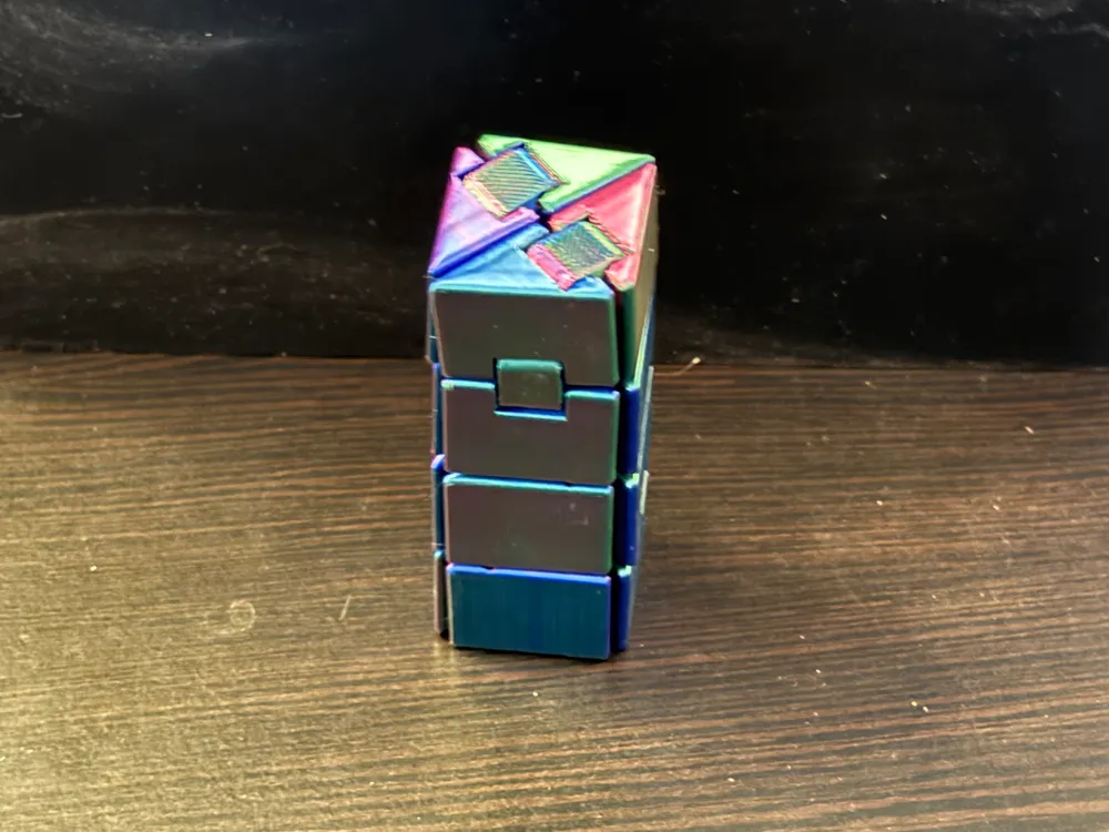 Shape Snake Fidget Fun - Print in Place - Free 3D Print Model - MakerWorld