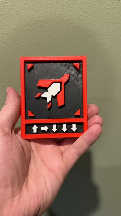 Helldivers 2 Eagle 500kg Bomb Stratagem Plaque by Cysterion - MakerWorld