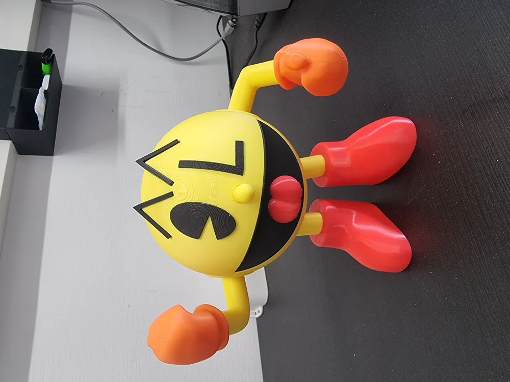 Multi-part Pacman no AMS required - Free 3D Print Model - MakerWorld