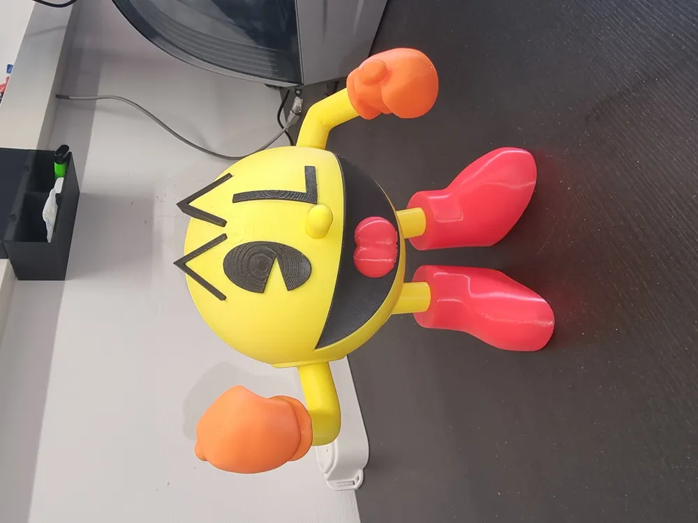 Multi-part Pacman no AMS required - Free 3D Print Model - MakerWorld