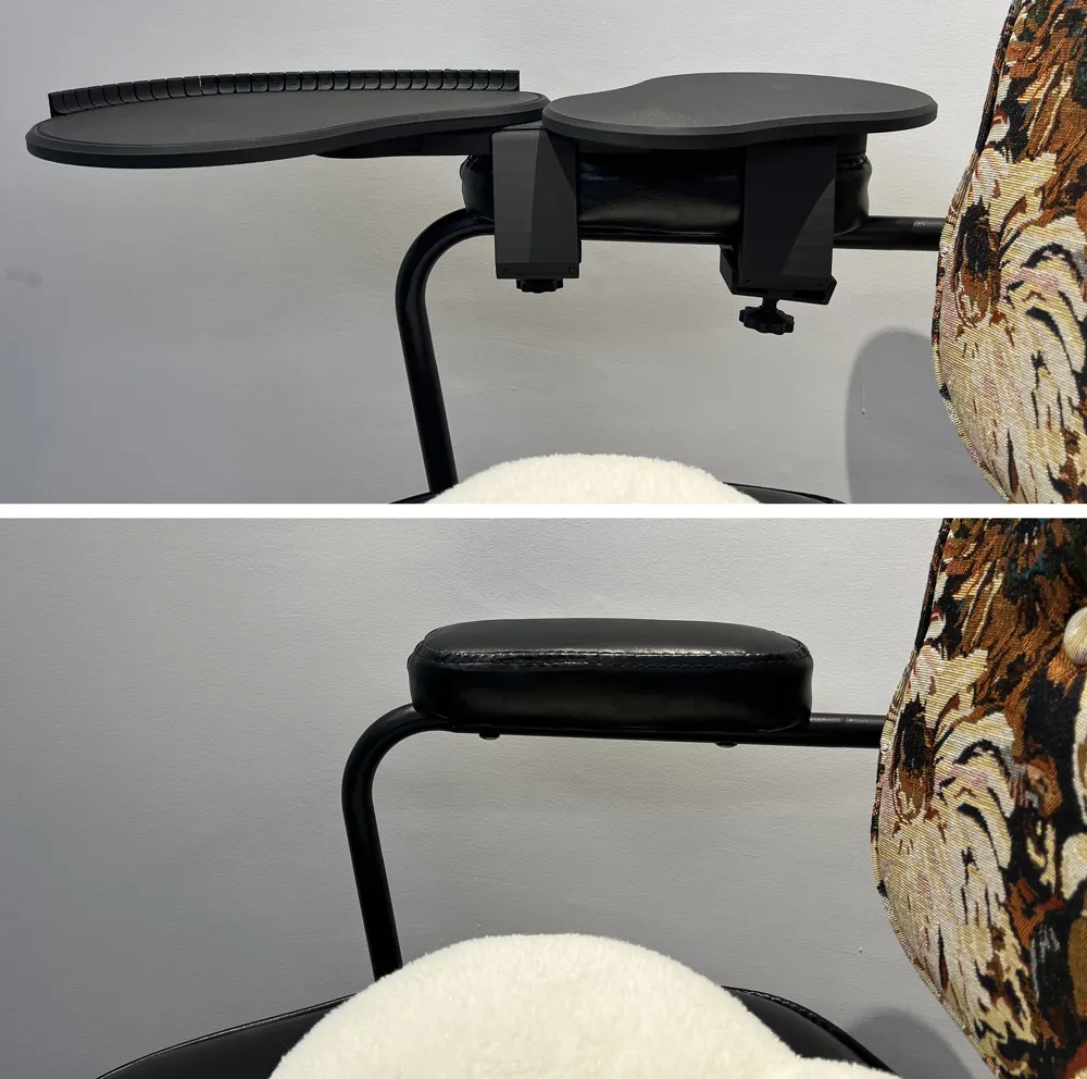 Accesorios de extensión de bandeja para ratón y portavasos con ajuste ...