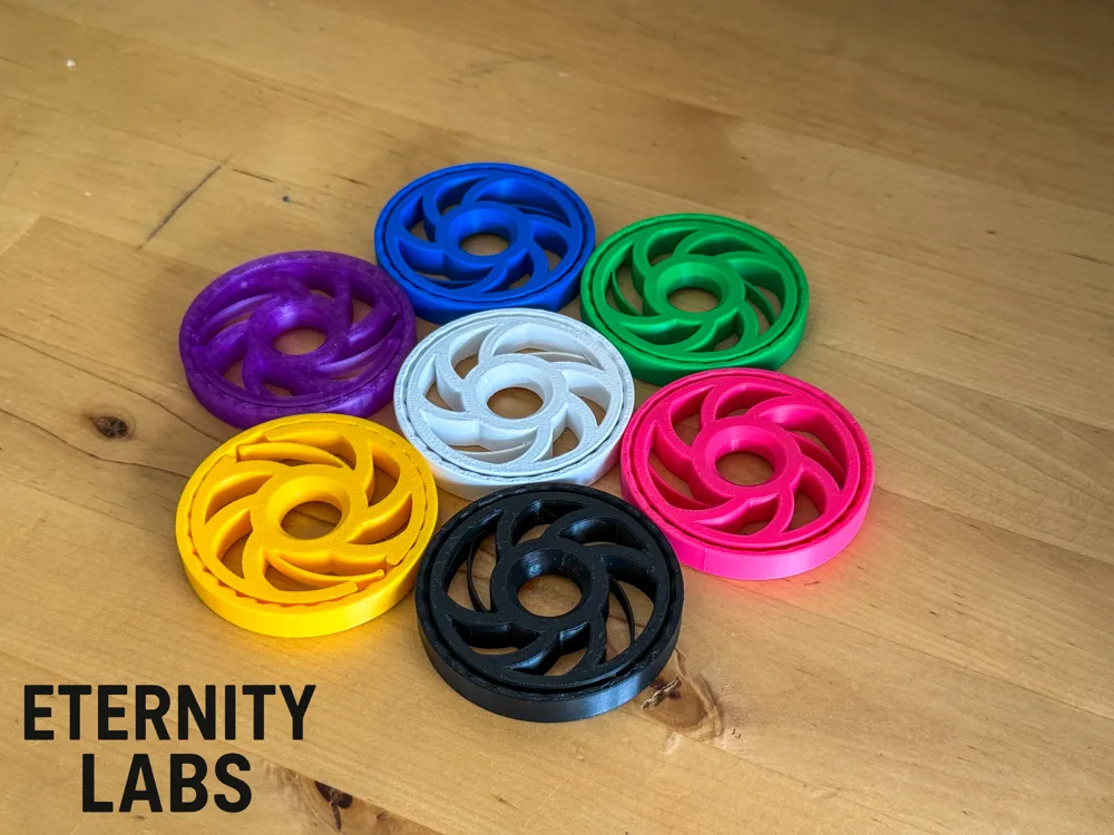 Vortex Ratchet Clicker - Print in Place by Eternity Labs MakerWorld ...