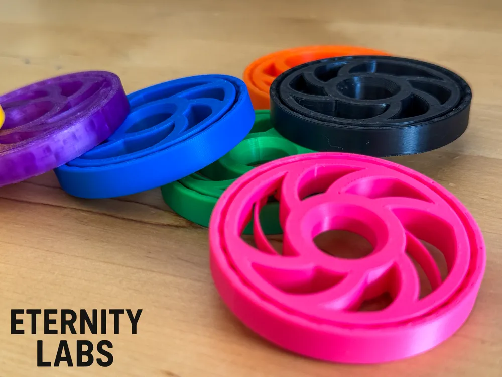 Vortex Ratchet Clicker - Print in Place by Eternity Labs MakerWorld ...