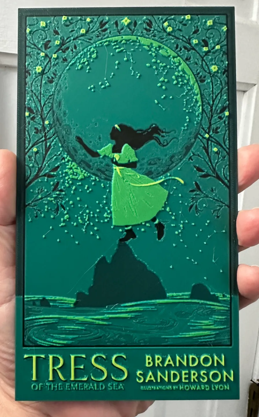 Tess of the Emerald Sea Book Cover by VeryKross - MakerWorld