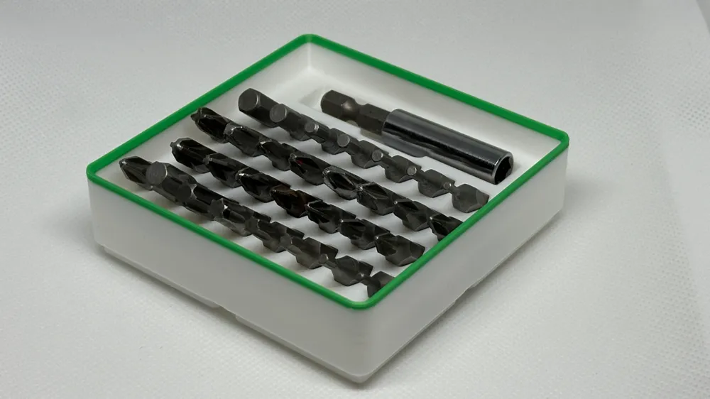 Gridfinity 2x2x3 Hex Bit holder by LorMard - MakerWorld