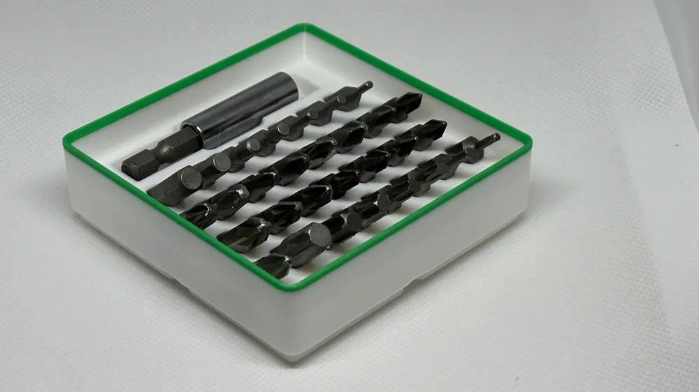 Gridfinity 2x2x3 Hex Bit holder by LorMard - MakerWorld