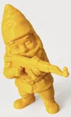 Garden Gnome Soldier Army 4-Pack - Free 3D Print Model - MakerWorld