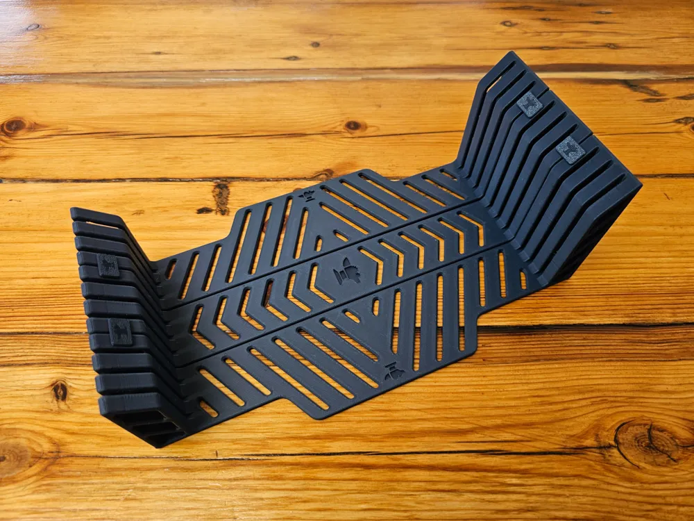 Expandable Build Plate Stand (P1P,P1S,X1C) by The DesignForge ...