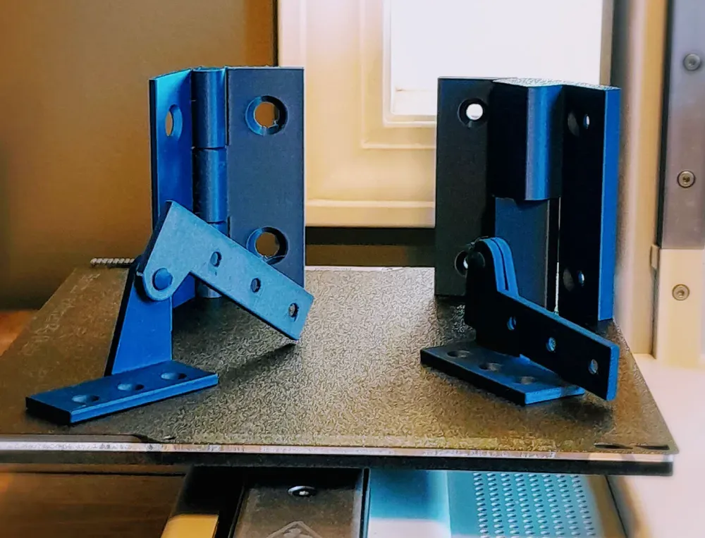 Print in Place Hinges by Hart Prints Co. MakerWorld: Download Free 3D ...