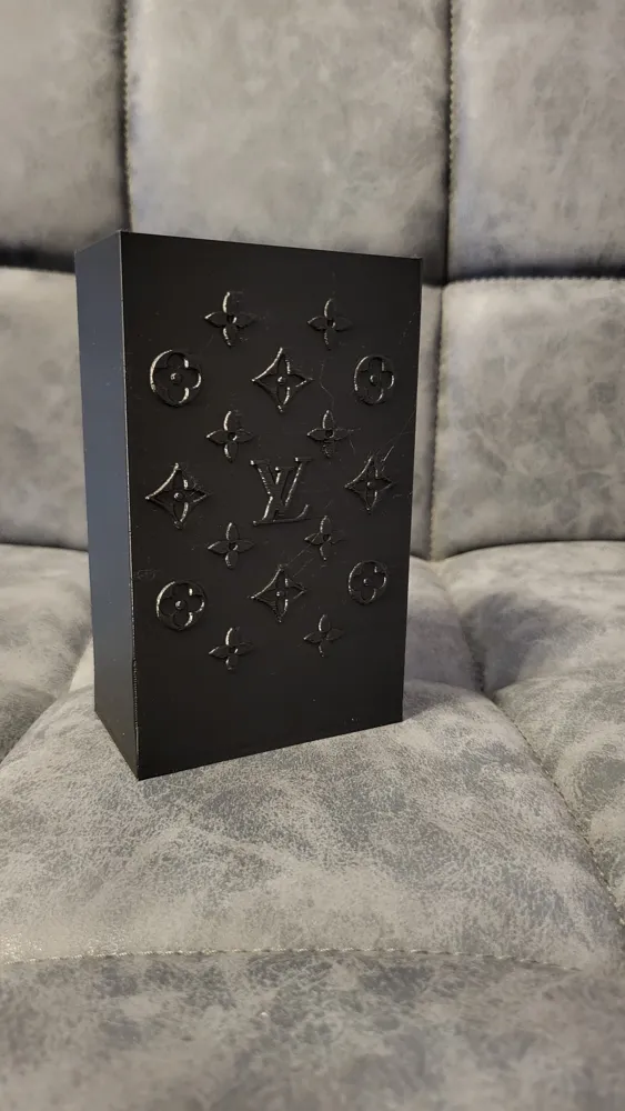 LV Pattern Louis Vuitton Cosmetics Pot - Free 3D Print Model - MakerWorld