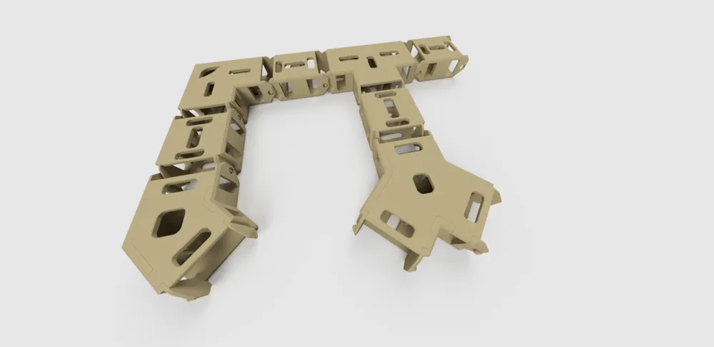 Modular Cable Tray by AG3D MakerWorld: Download Free 3D Models