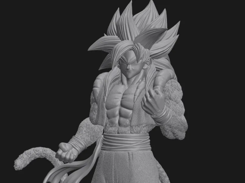 Gogeta Super Saiyajin 4 (SSJ4) Form Dragonball by AK Print Factory ...