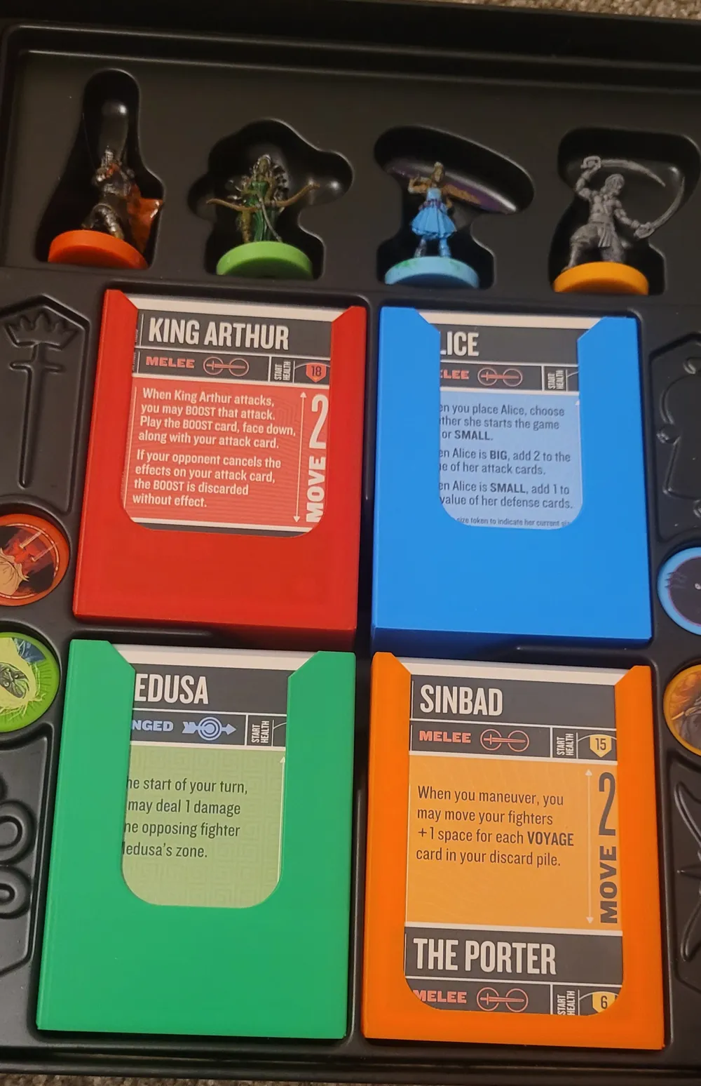 Unmatched deck holders for original plastic insert - Free 3D Print ...