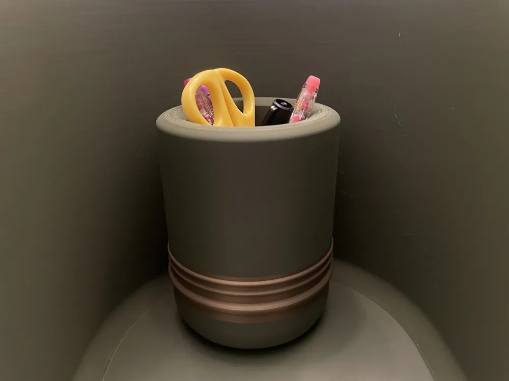 Battleship Shell|Pen Holder| by RandomBrain MakerWorld: Download Free ...