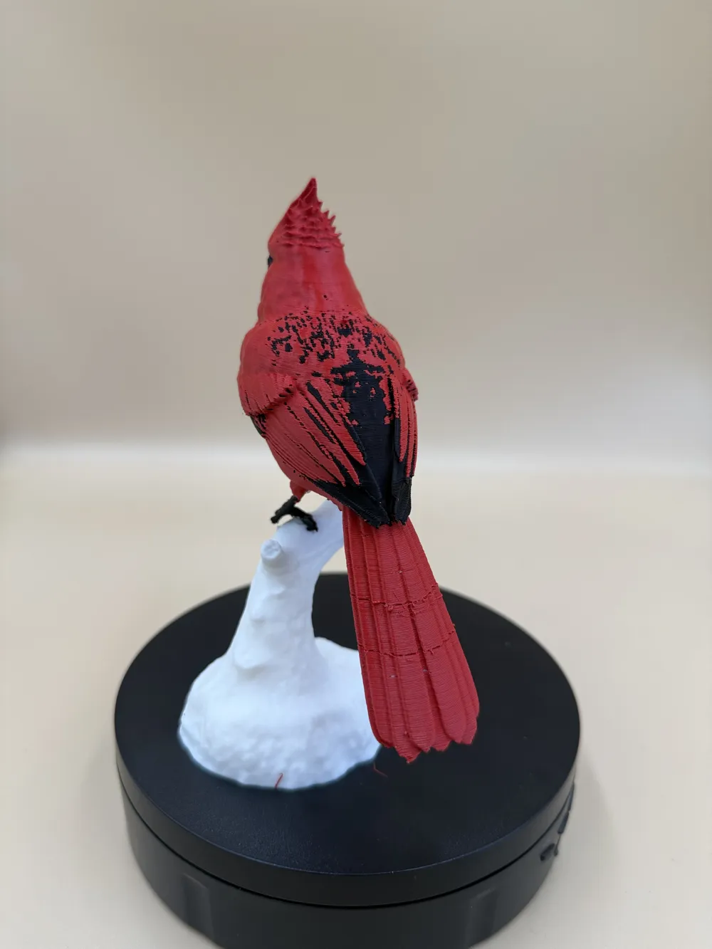 Male Crimson Crest Cardinal - Free 3D Print Model - MakerWorld