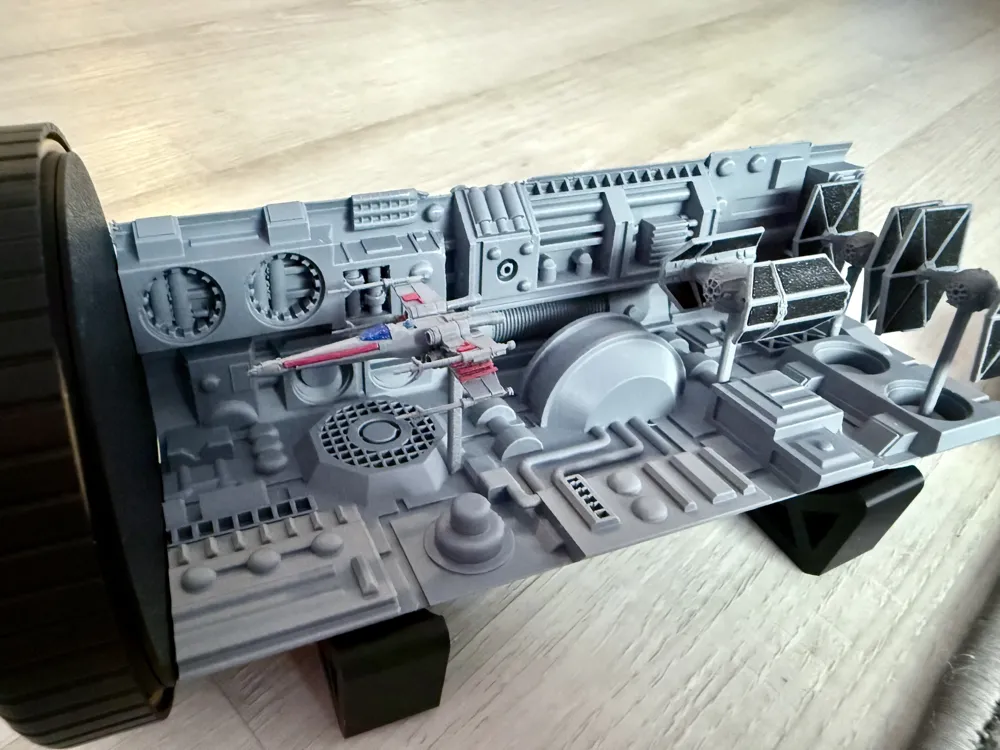 Star Wars: Trench Run - Assault on the Death Star by Dezist9 MakerWorld: Download Free 3D Models