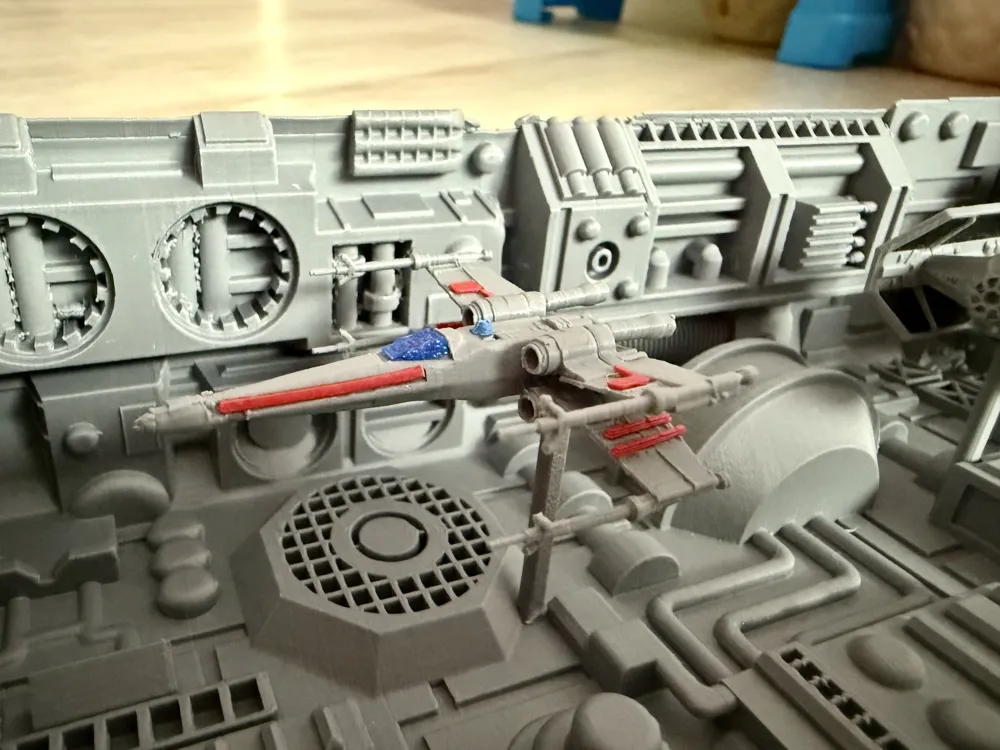 Star Wars: Trench Run - Assault on the Death Star by Dezist9 MakerWorld: Download Free 3D Models