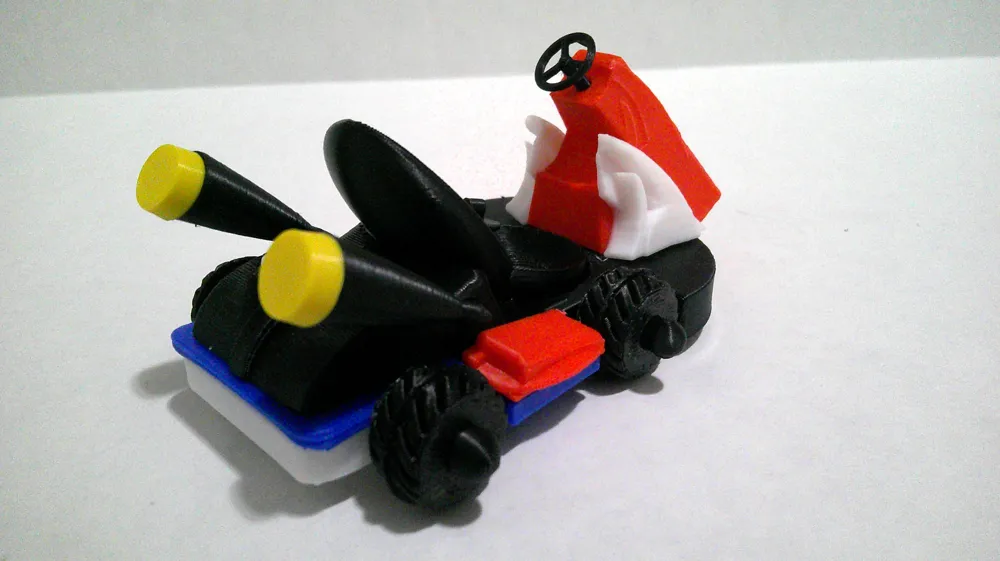 Dummy 13 Mario Kart (NO AMS!!) by *3D Print Wizard* MakerWorld ...