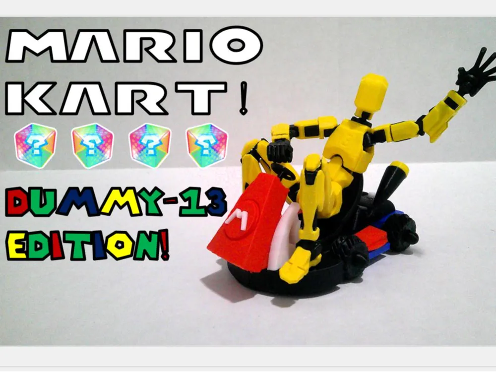 Dummy 13 Mario Kart (NO AMS!!) by *3D Print Wizard* MakerWorld ...