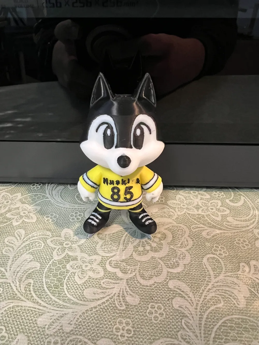 Blizzard T. Husky cartoon figure by FinnishAssassin - MakerWorld