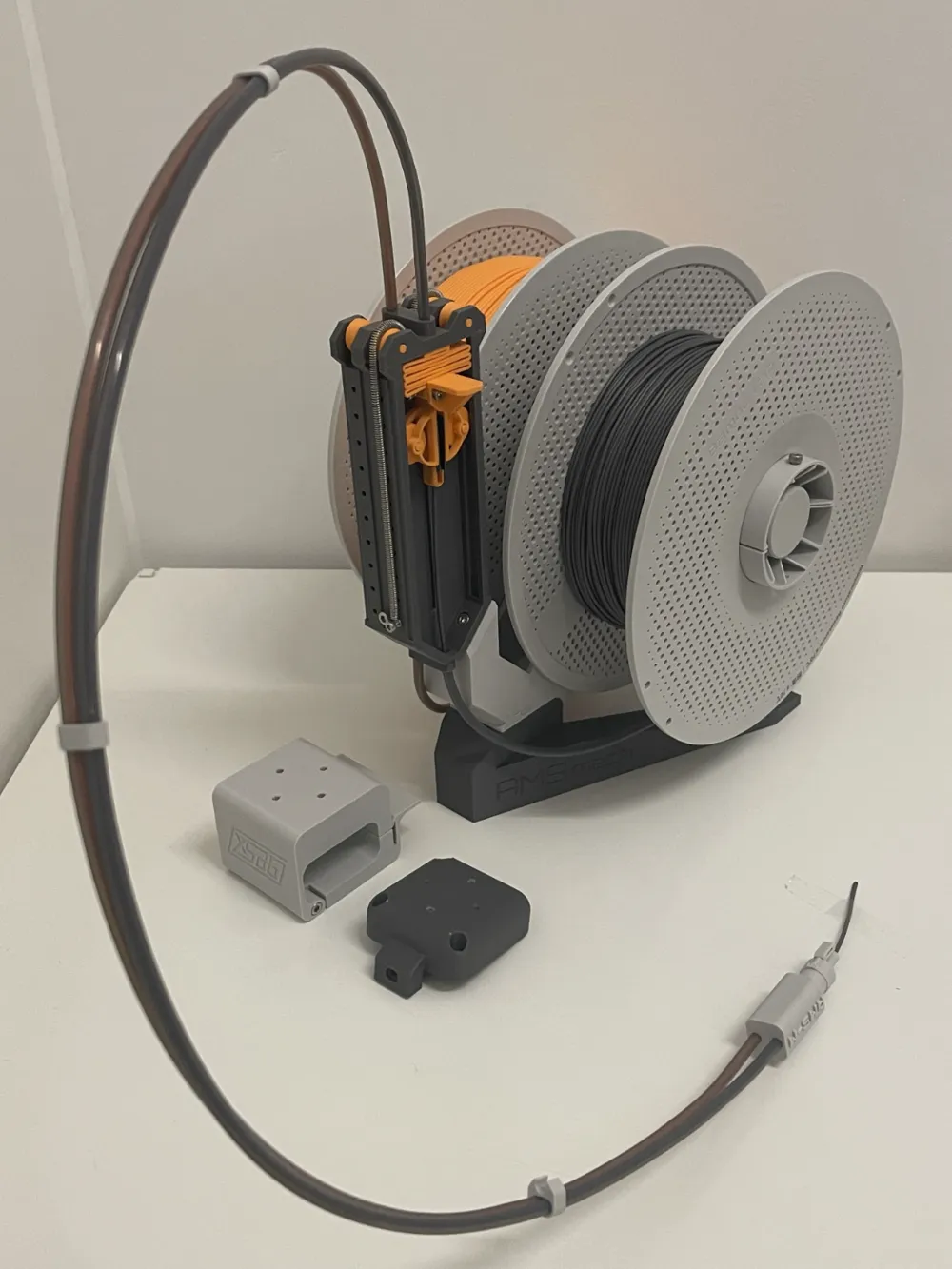 AMS mech - Automatic Filament Backup V1.2 自动续料器 来自 Elfinmask MakerWorld ...