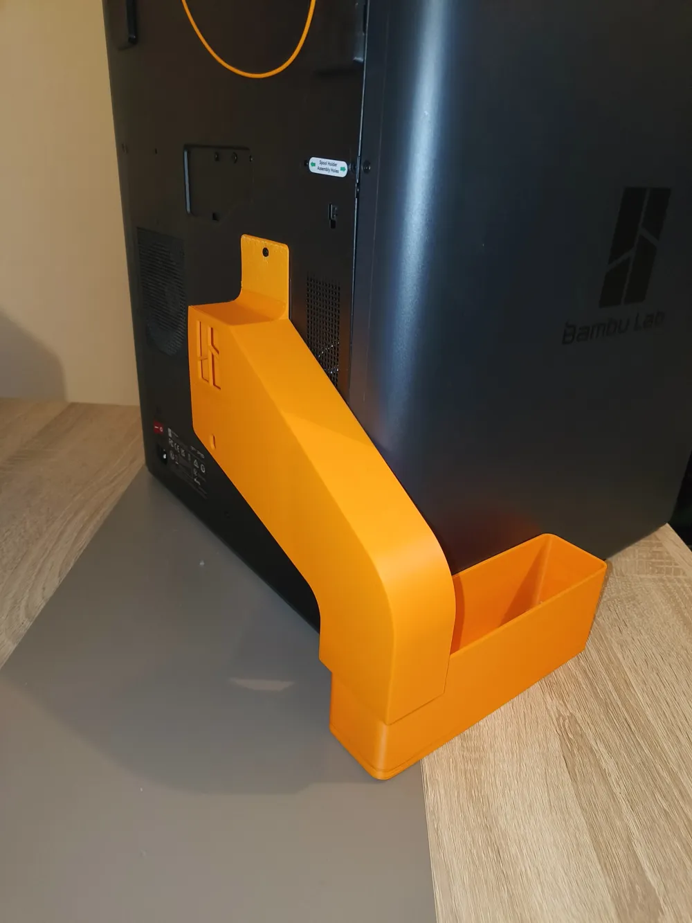 Quick Release Waste Bin - P1S/P2S - Free 3D Print Model - MakerWorld