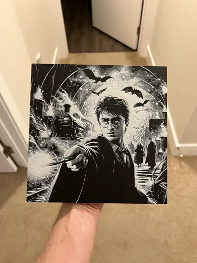Harry Potter Character HueForge by PAPA Emeritus IV - MakerWorld