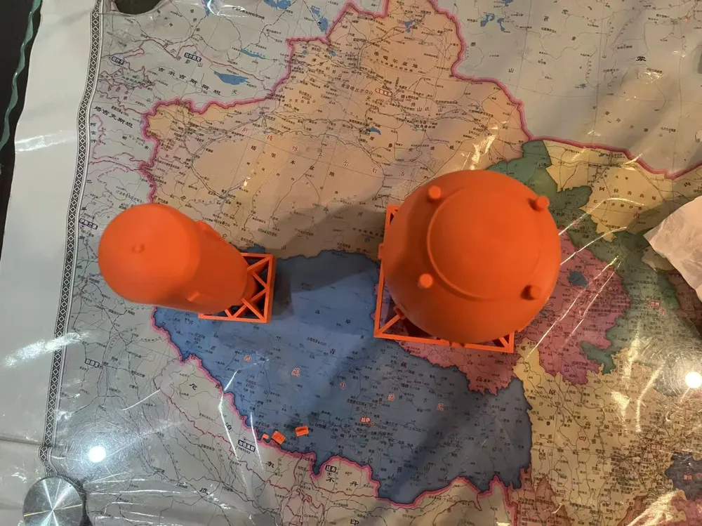 The nuclear Fat Man & Little Boy - Free 3D Print Model - MakerWorld