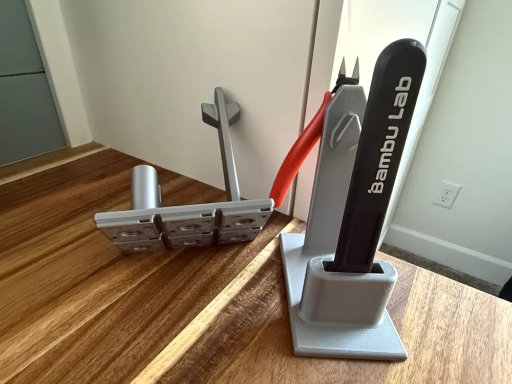 Bambu Scraper & Pliers Holder 2.0 Remixed by rwsteed - MakerWorld