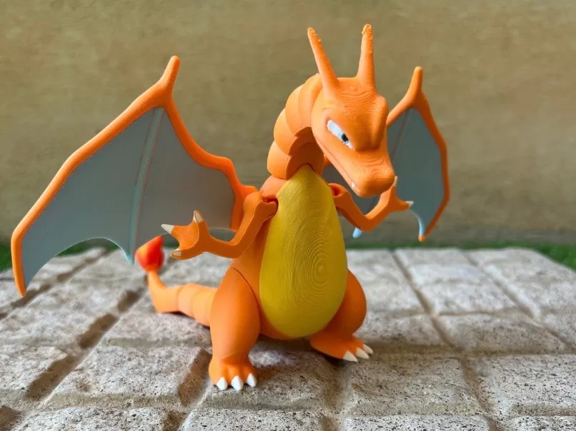 Articulated Charizard - Free 3D Print Model - MakerWorld