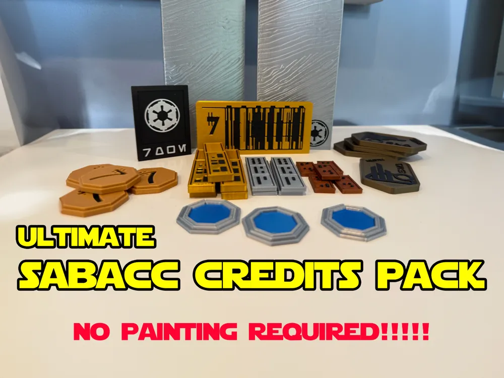 Ultimate Sabacc Credit Pack by Joce's Designs MakerWorld: Download Free ...