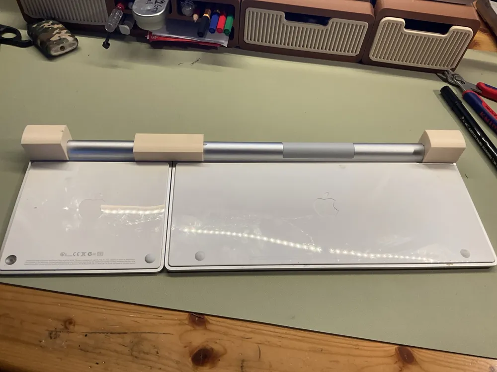 Apple Magic Keyboard Trackpad Verbinder Connector - Free 3D Print Model ...
