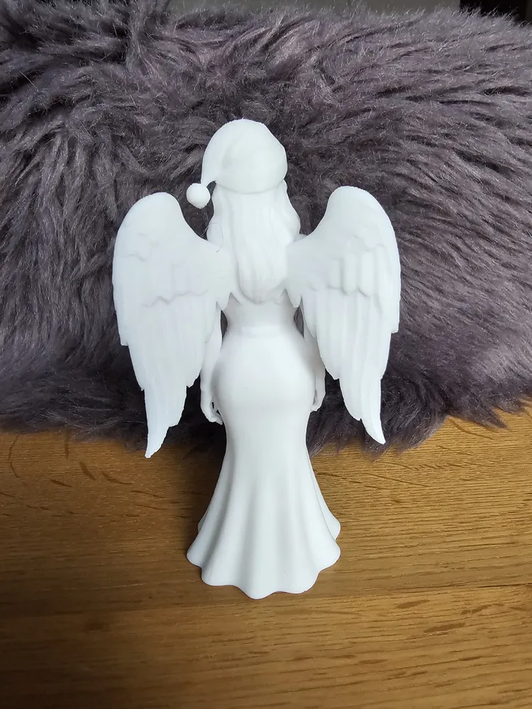 Ángel navideño con gorro de Santa Ángel Navidad por MR2305 MakerWorld ...