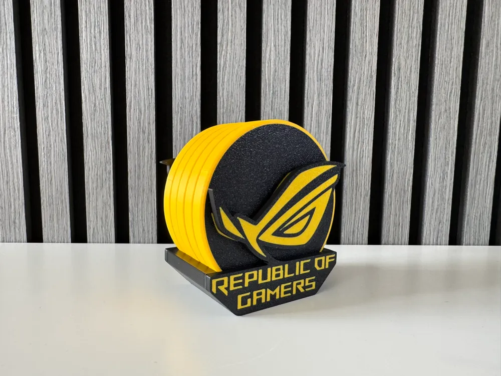 ROG Gamer Coaster Set by KristenForge MakerWorld: Download Free 3D Models