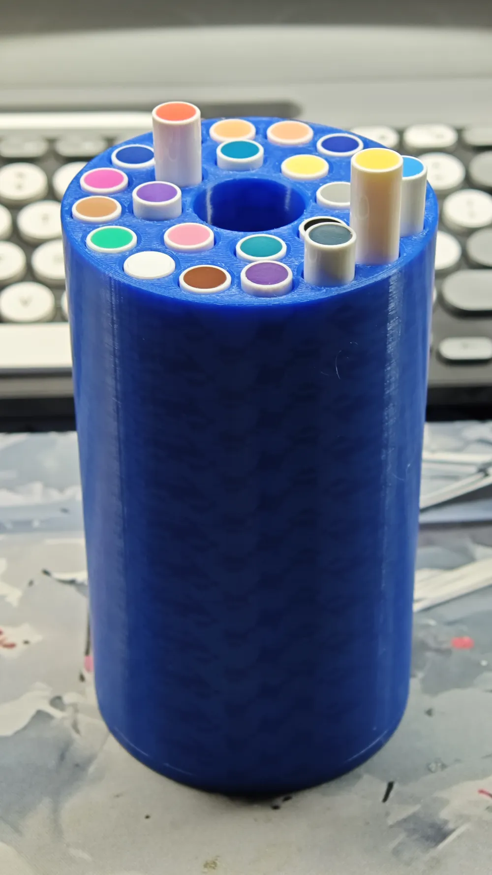 24-color marker pen rotating stand with rising rotation by cdhchaoren ...