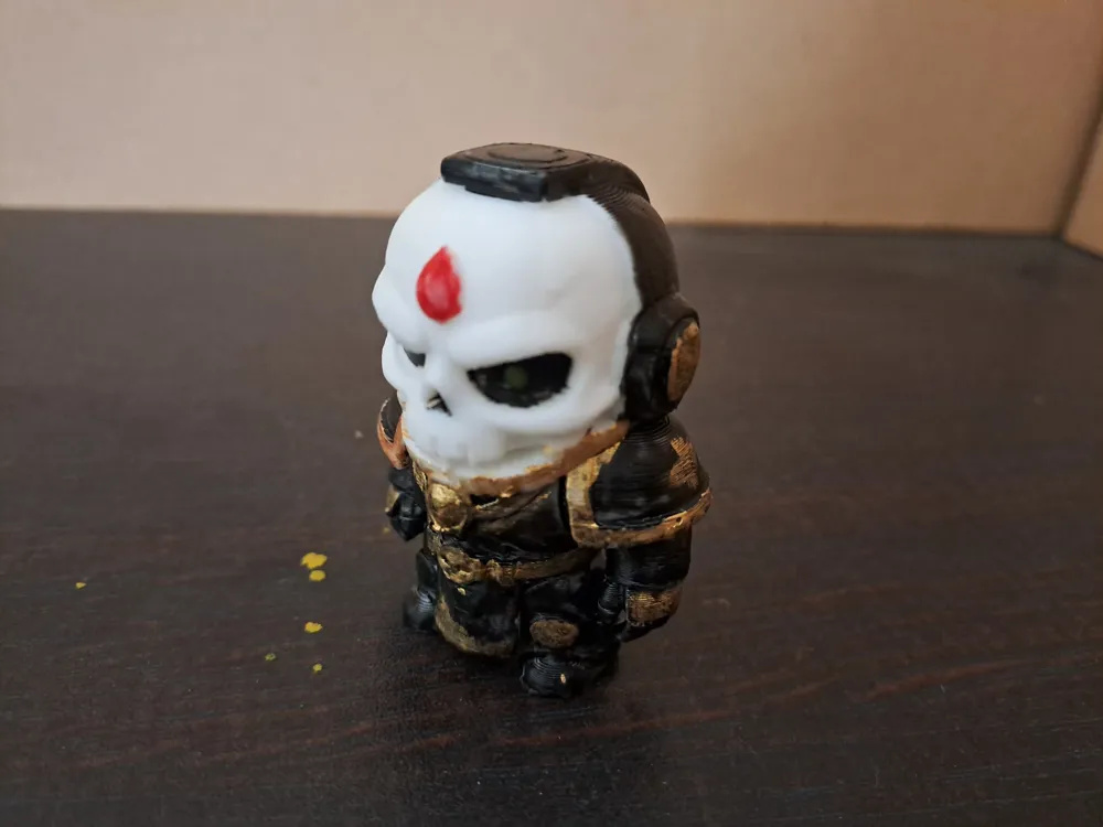 Chaplain Grimaldus chibi by ipdesignoo8 MakerWorld: Download Free 3D Models