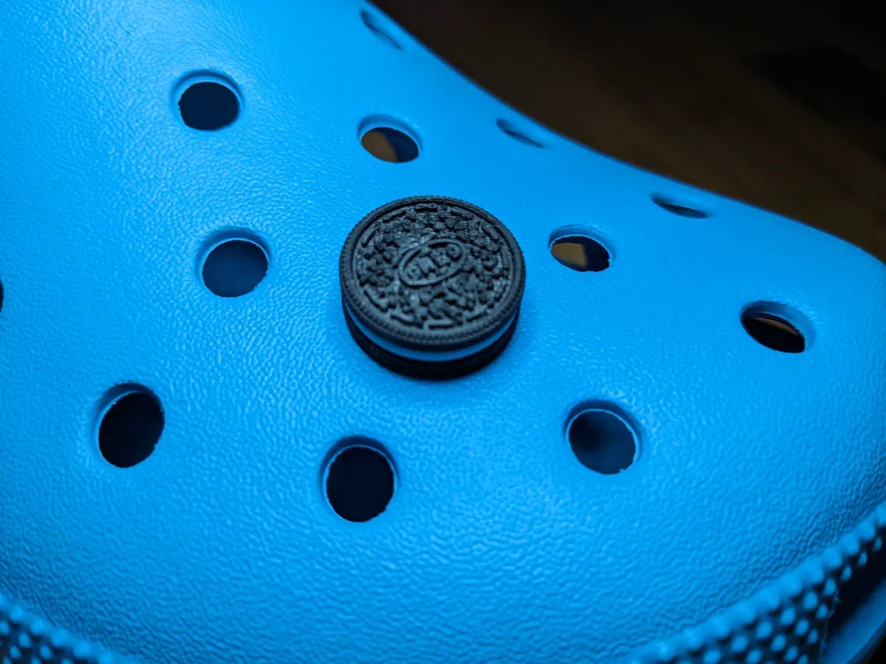 Oreo Croc Charm by Penguin Prints MakerWorld: Download Free 3D Models