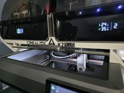 Creality K2 Plus Dual CFS Riser by Hi-Tech Redneck MakerWorld: Download ...