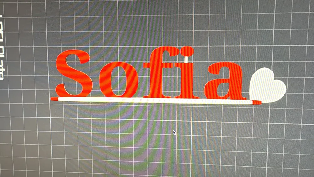 Name Sofia - Name Sofia - Free 3D Print Model - MakerWorld