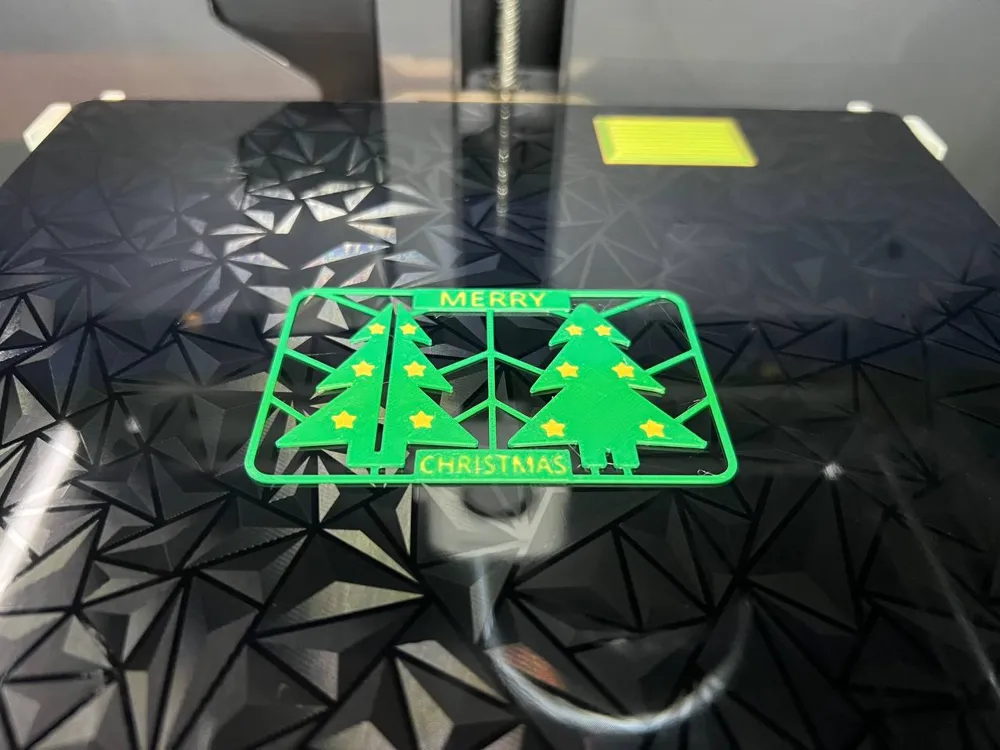 Christmas tree kit card with stars Remixed by Regarnogal - MakerWorld