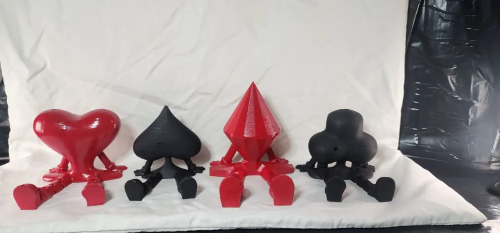 Mini Articulated Spades Buddy by Colbarr MakerWorld: Download Free 3D ...